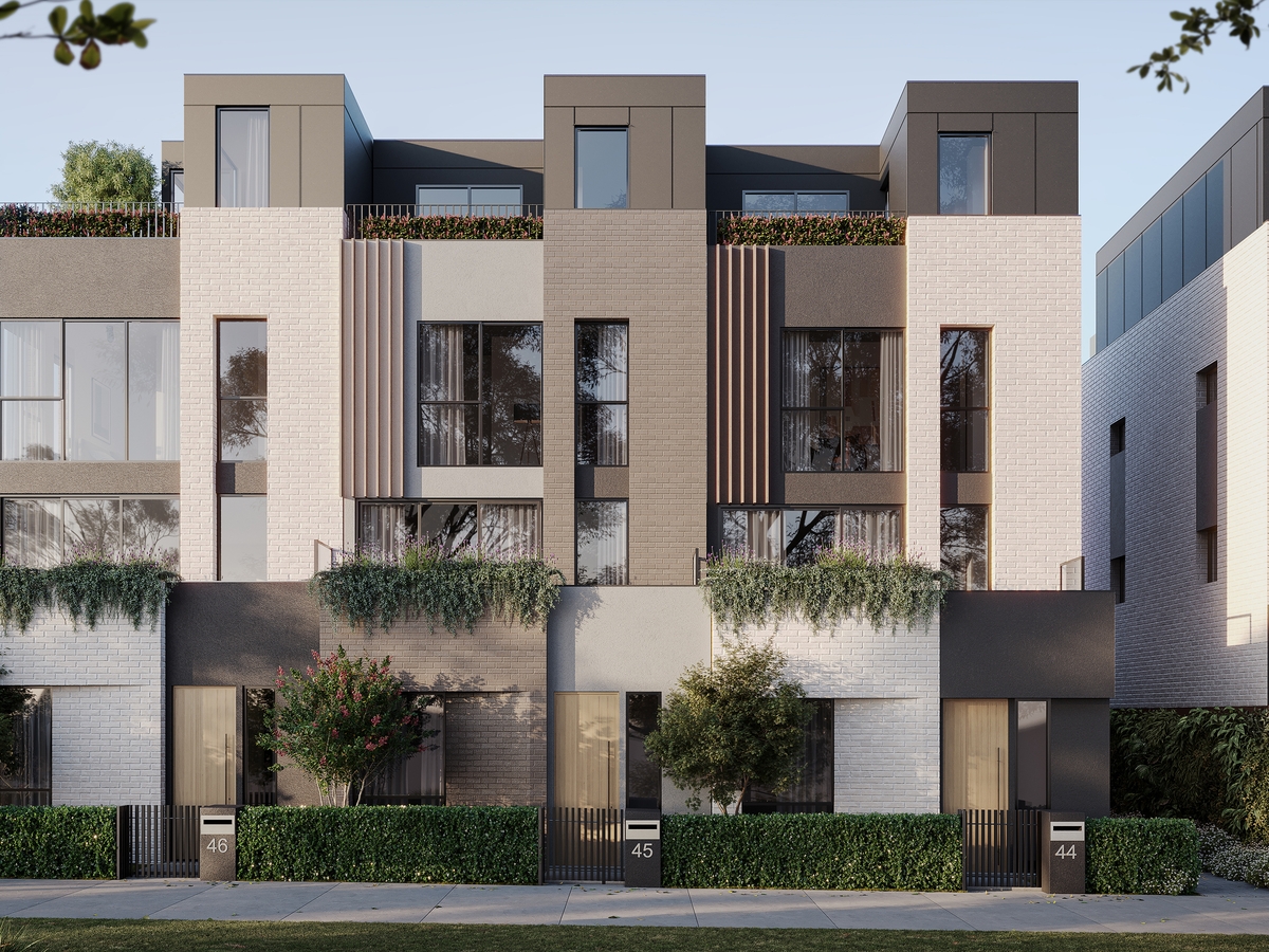 [Townhouse] Lot 55: by Glenvill Homes @ Yarrabend Townhouses - Alphington | OpenLot